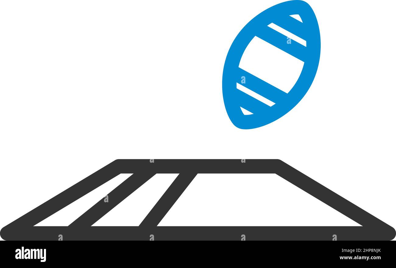 American Football Touchdown Icon Stock Vector Image & Art - Alamy