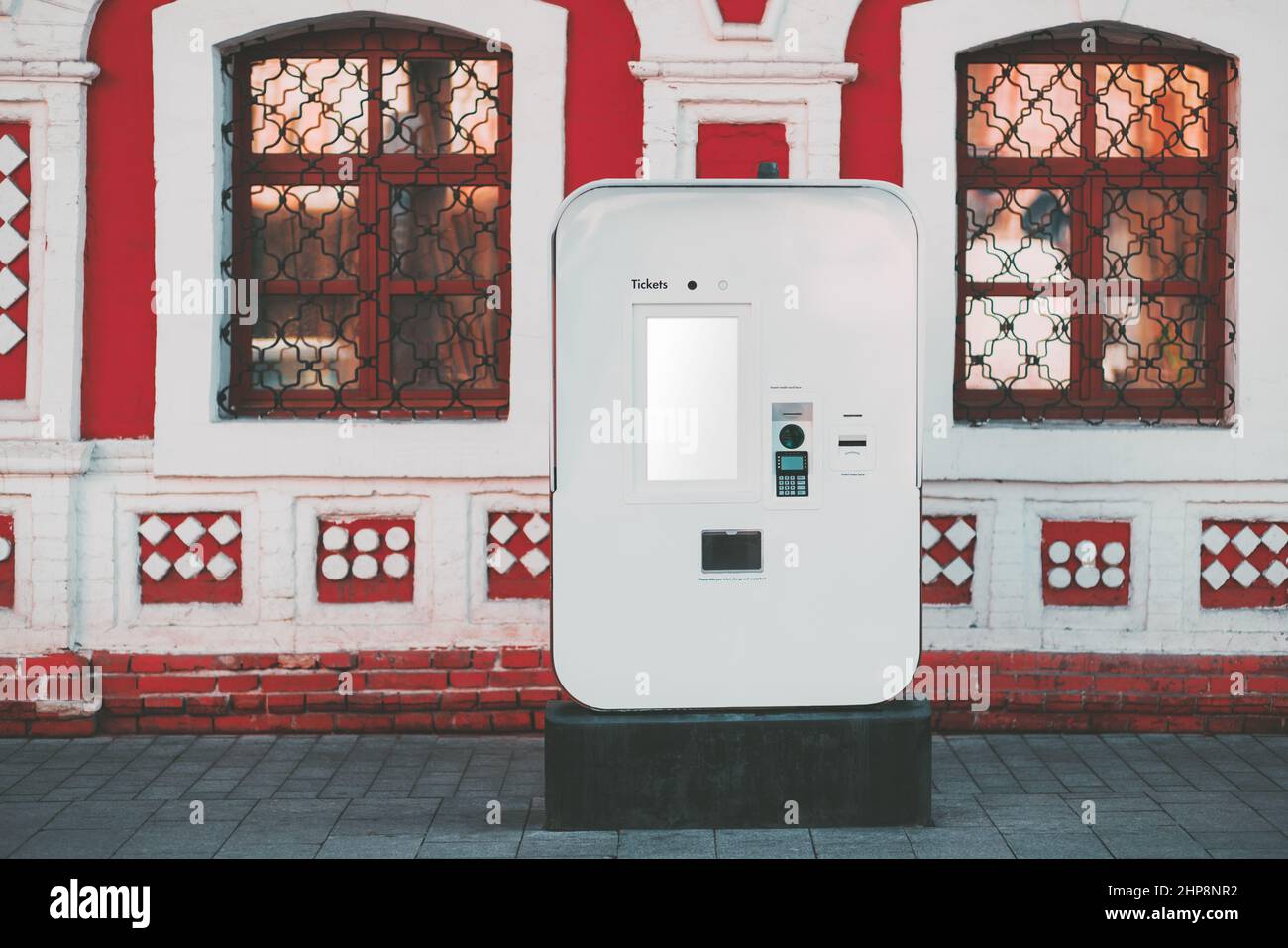 Ticket counter at bus terminal hi-res stock photography and images - Alamy