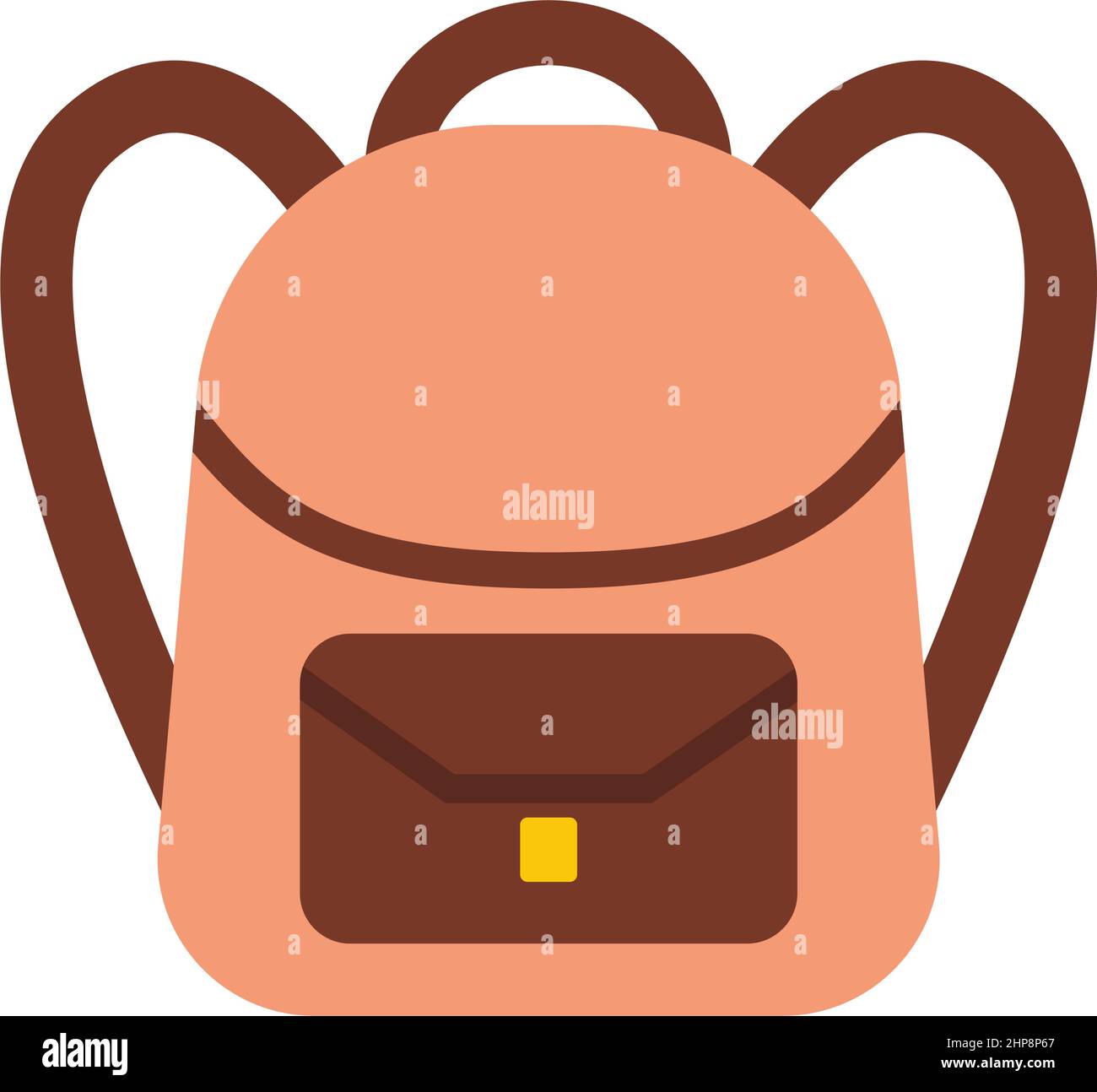 Icon Of School Rucksack Stock Vector Image & Art - Alamy