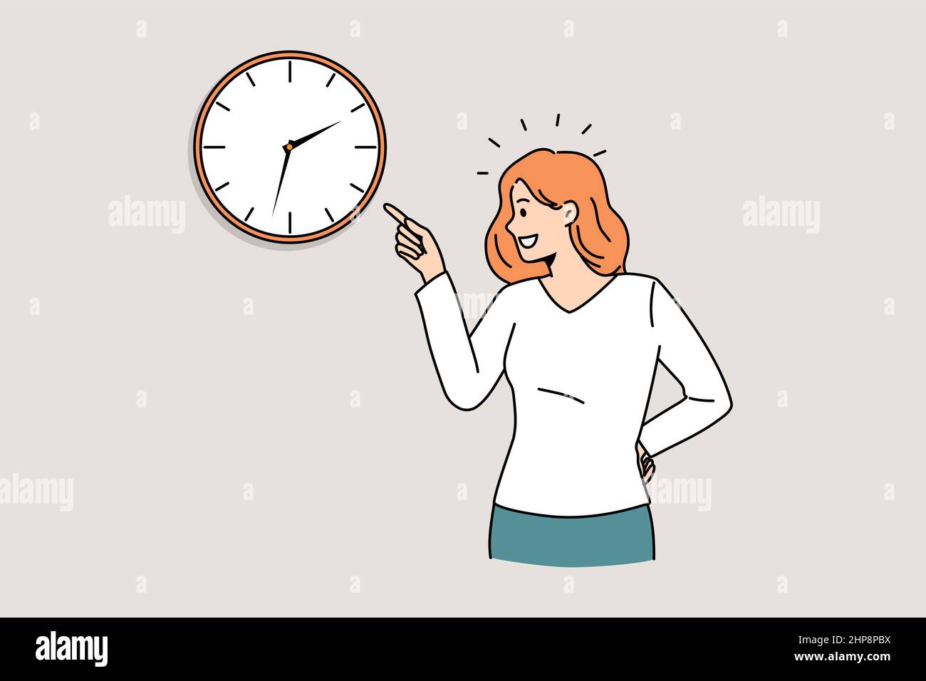 Control time concept Stock Vector Images - Alamy