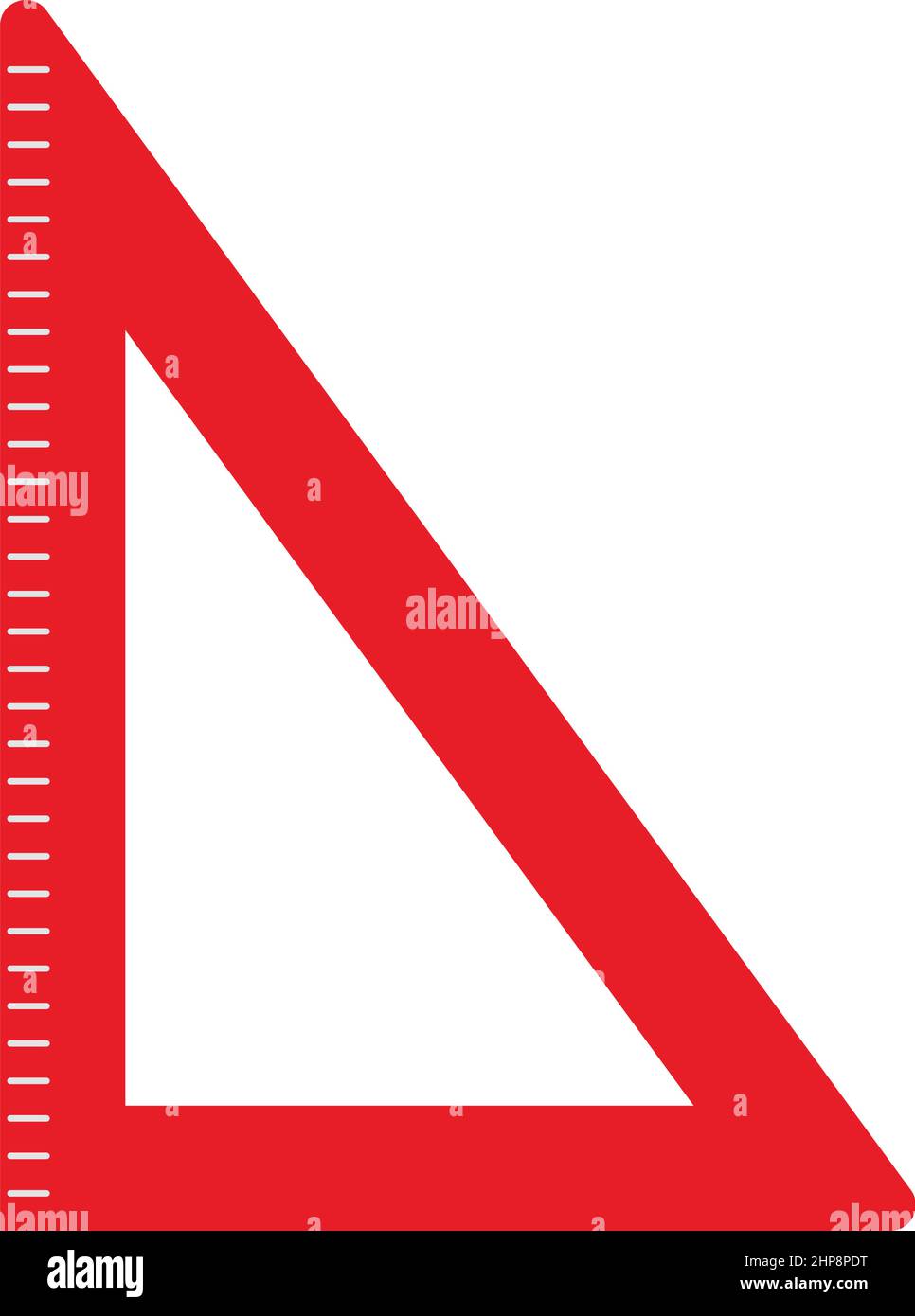 Drafting triangle Stock Vector Images - Alamy