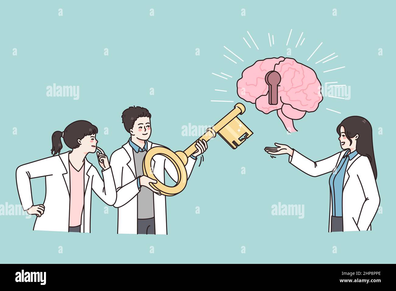 Doctors find key to brain studying Stock Vector Image & Art - Alamy