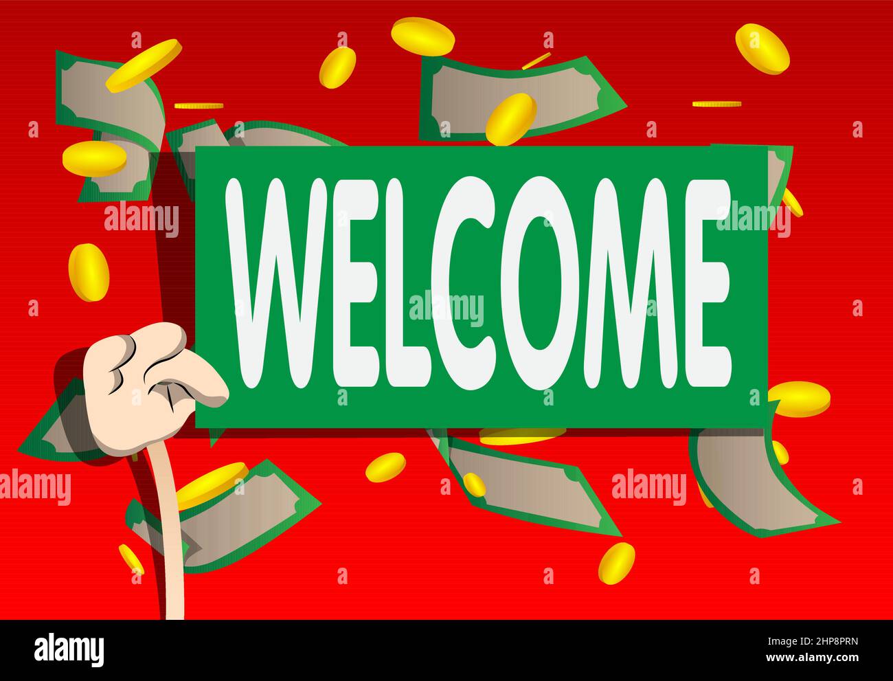Welcome note home Stock Vector Images - Alamy