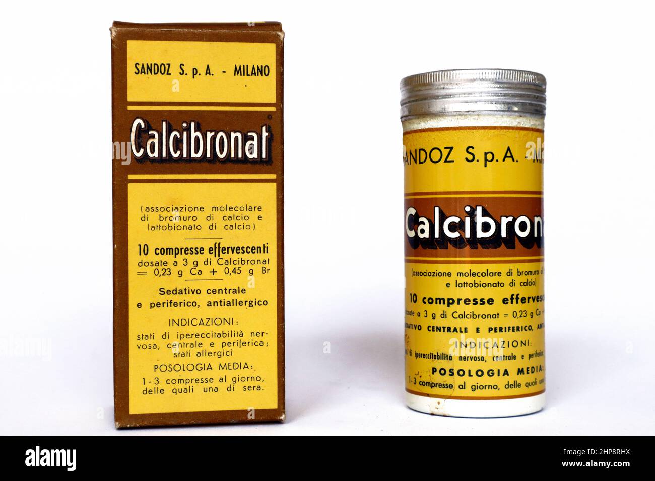 Calcibronat sandoz hi-res stock photography and images - Alamy