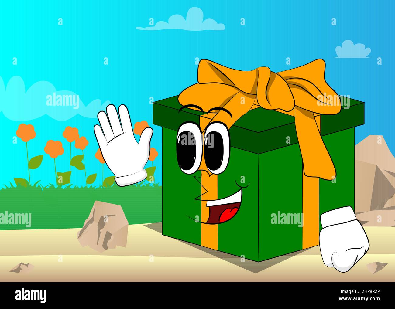 Goodbye christmas Stock Vector Images - Alamy