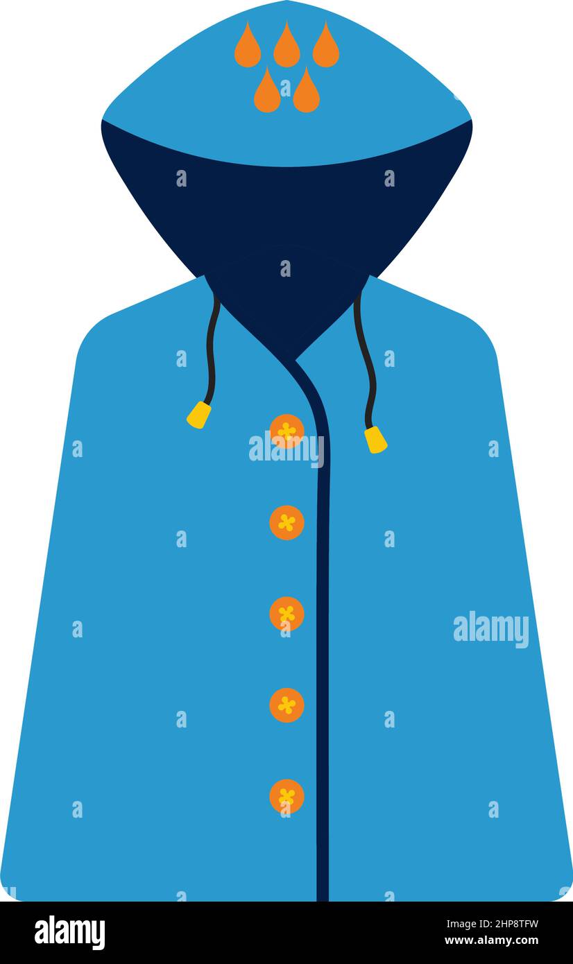 Raincoat vector autumn Stock Vector Images - Alamy