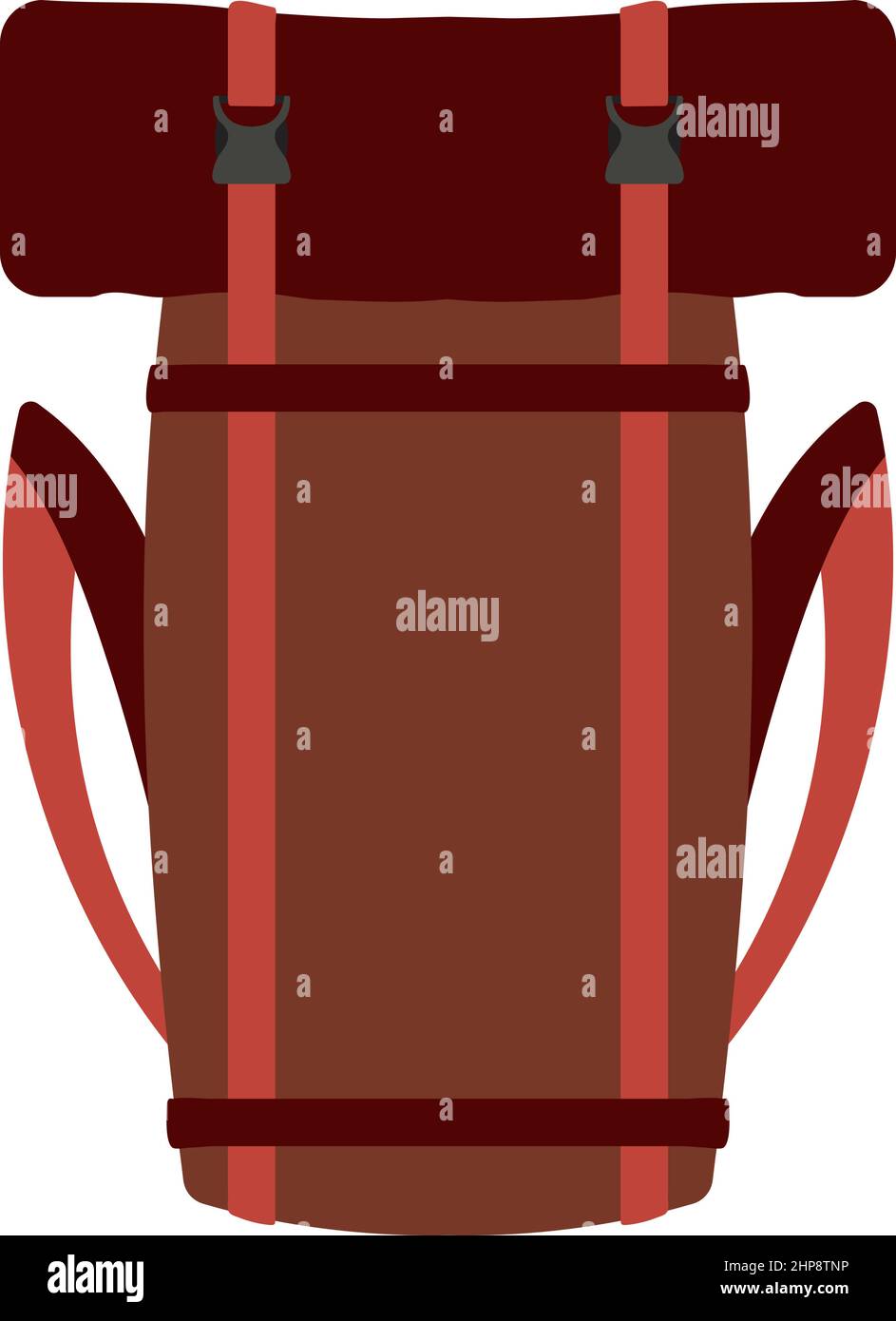 Icon Of Camping Backpack Stock Vector Image & Art - Alamy