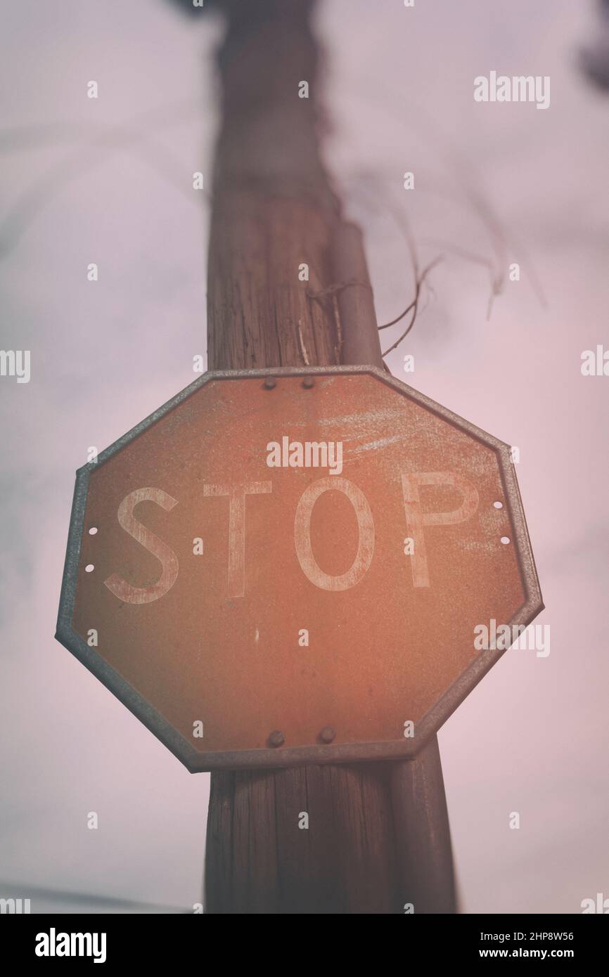 Stop traffic sign Stock Photo - Alamy