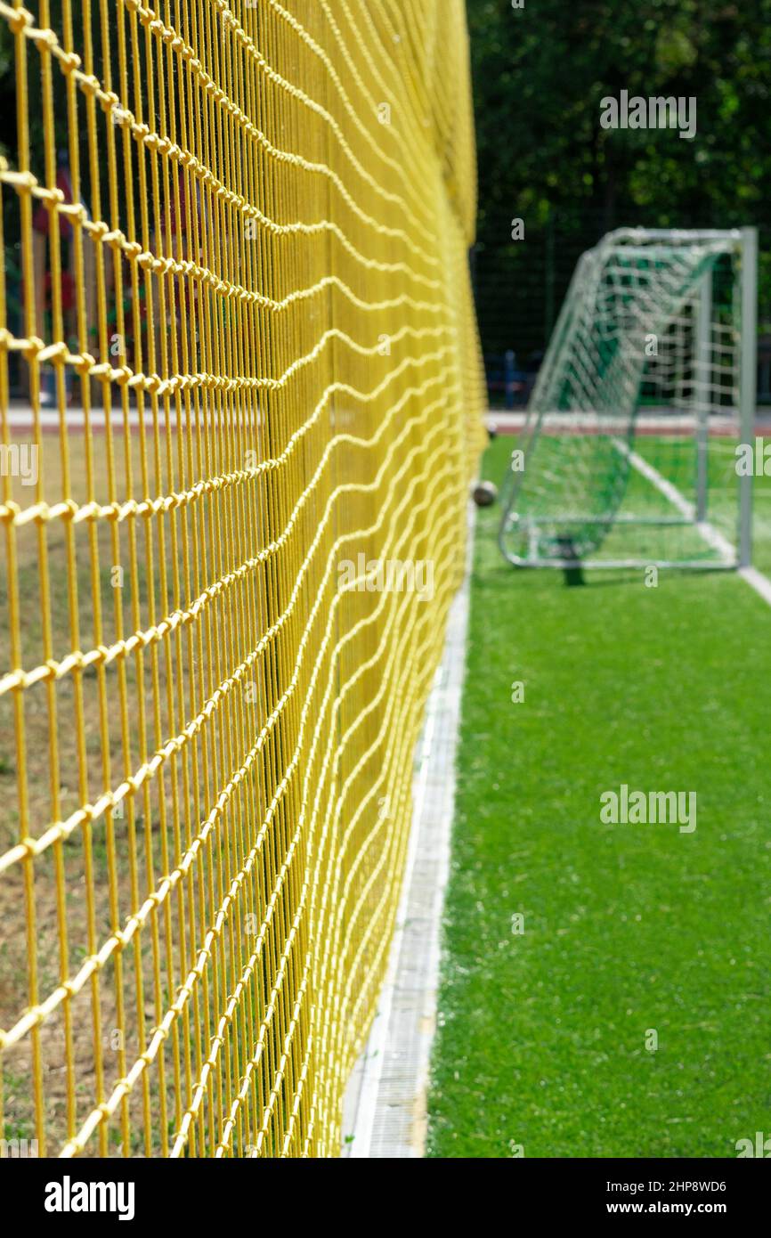 Soccer Goal Right Side View