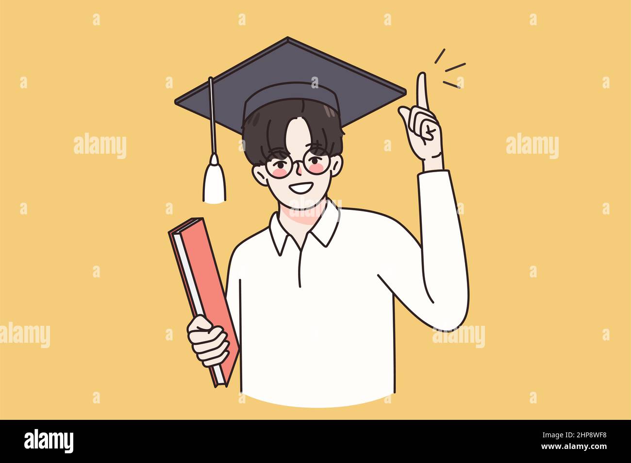 Successful excited happy business Stock Vector Images - Alamy