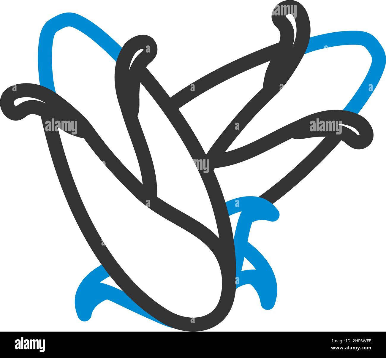 Grain corn line icon Stock Vector Images - Alamy