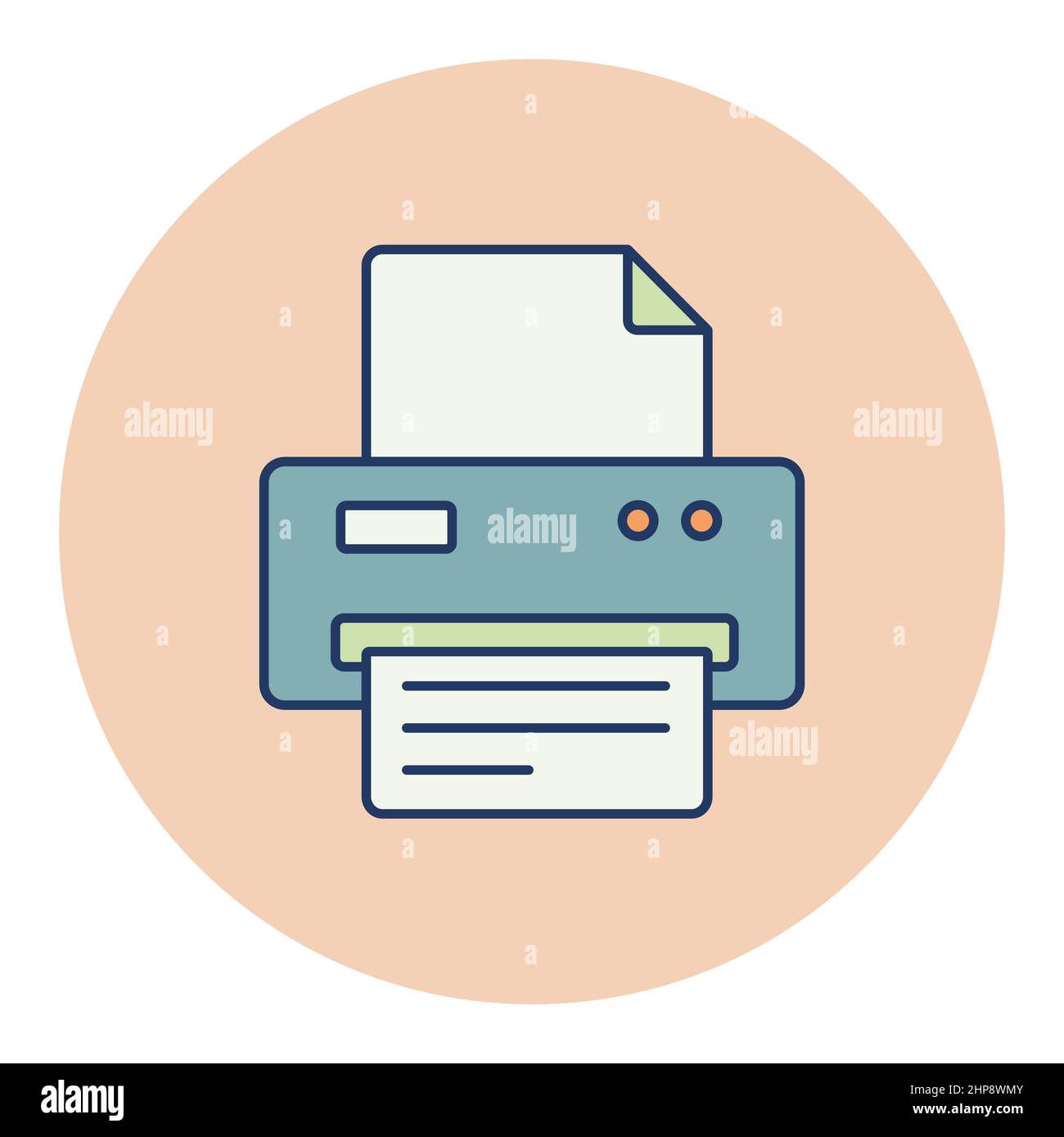 Flat outline design Cut Out Stock Images & Pictures - Alamy