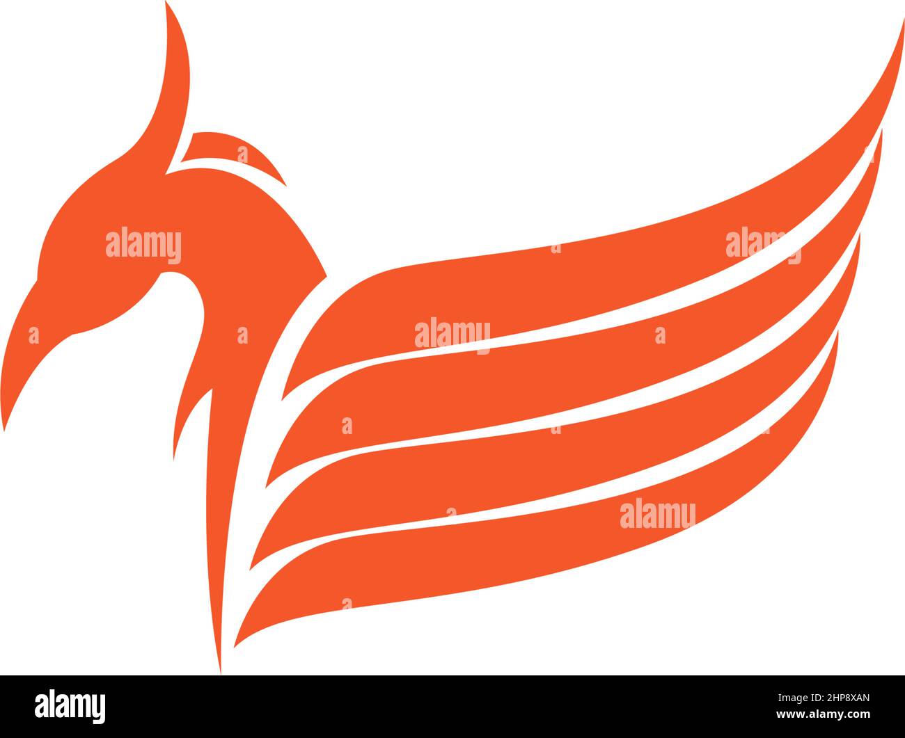 Phoenix symbol art Cut Out Stock Images & Pictures - Alamy