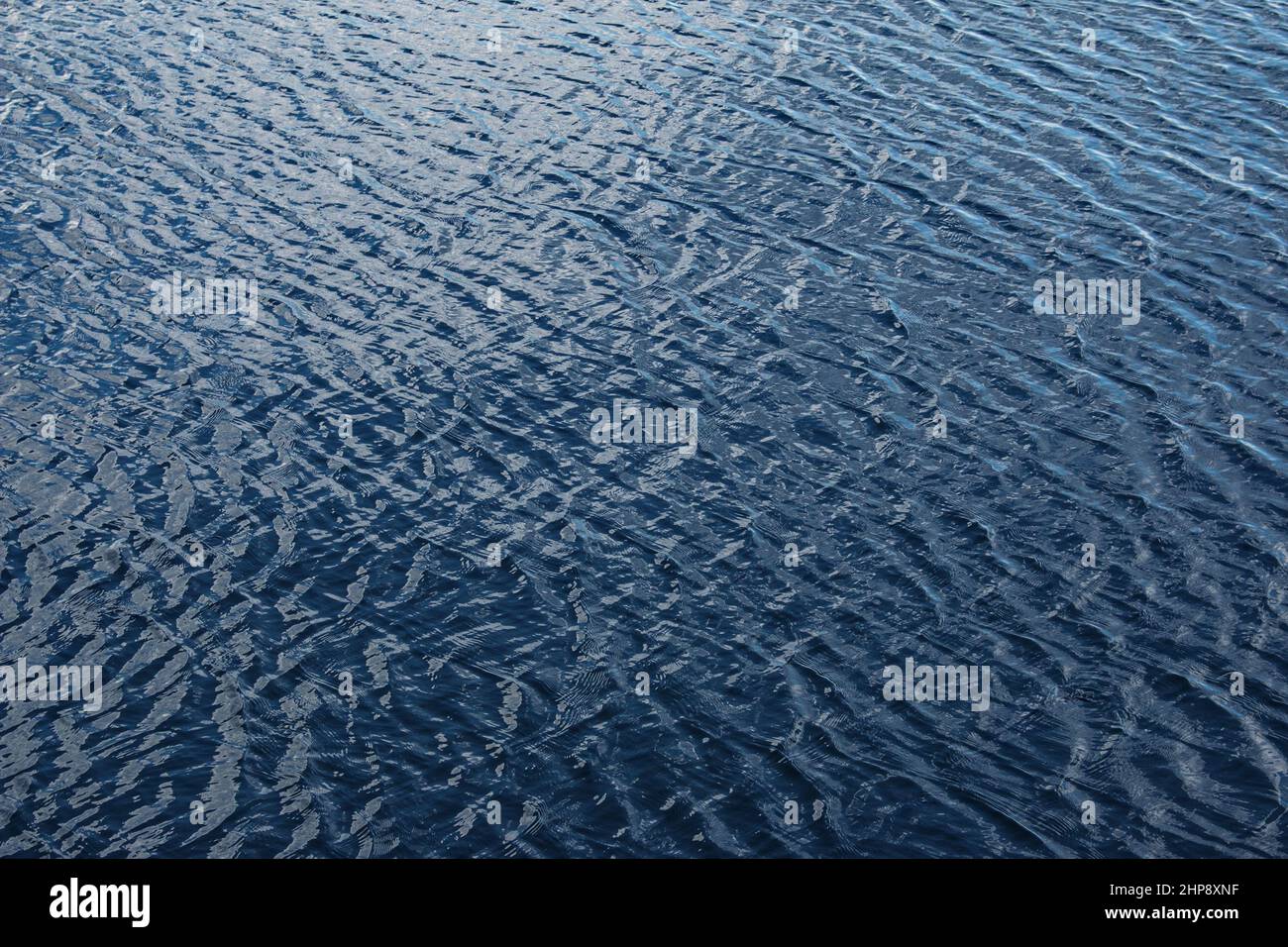 Abstract background of river water flow under the influence of light ...