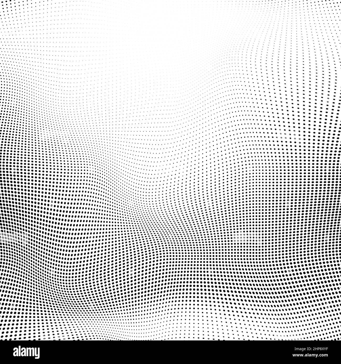 Halftone Pattern. Set of Dots. Dotted Texture on White Background ...