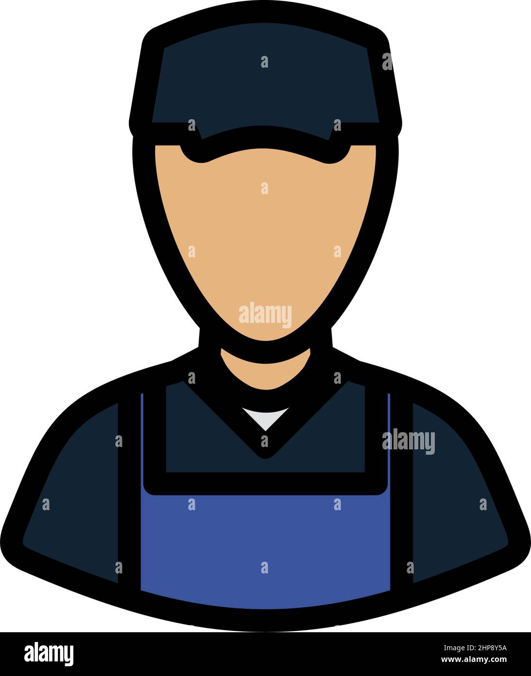 Mechanic wrench fixing car Stock Vector Images - Alamy