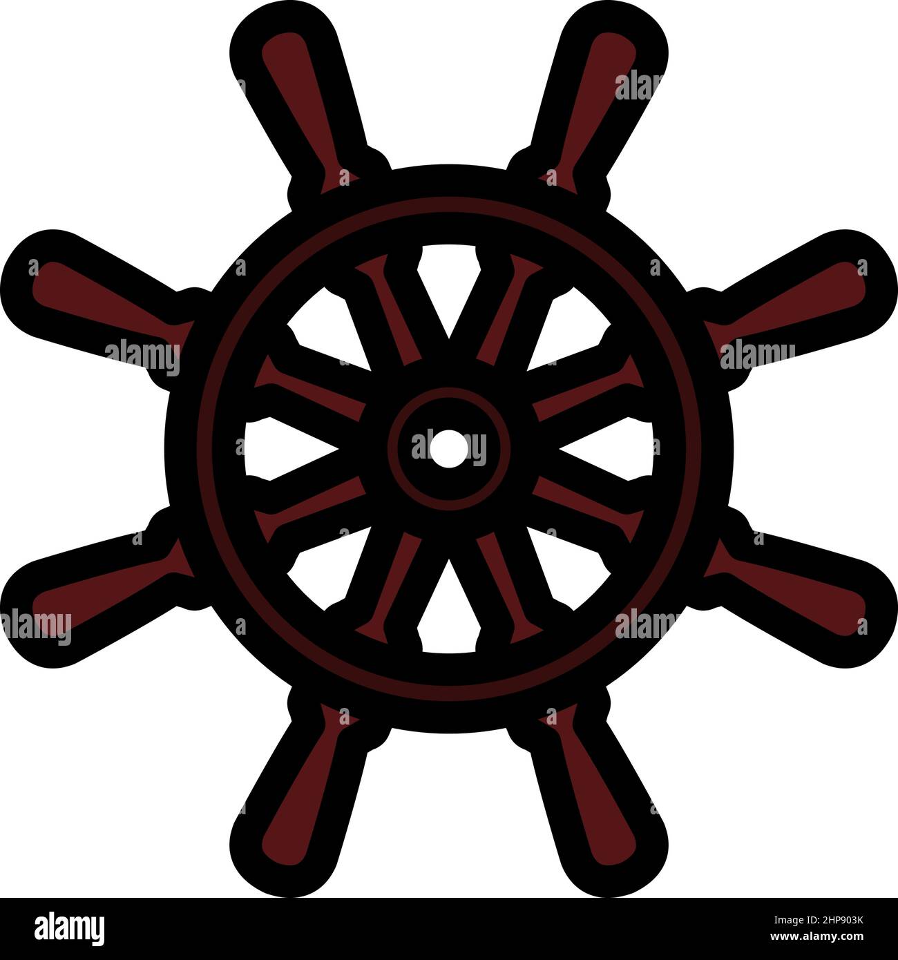 Icon steering wheel Stock Vector Images - Alamy