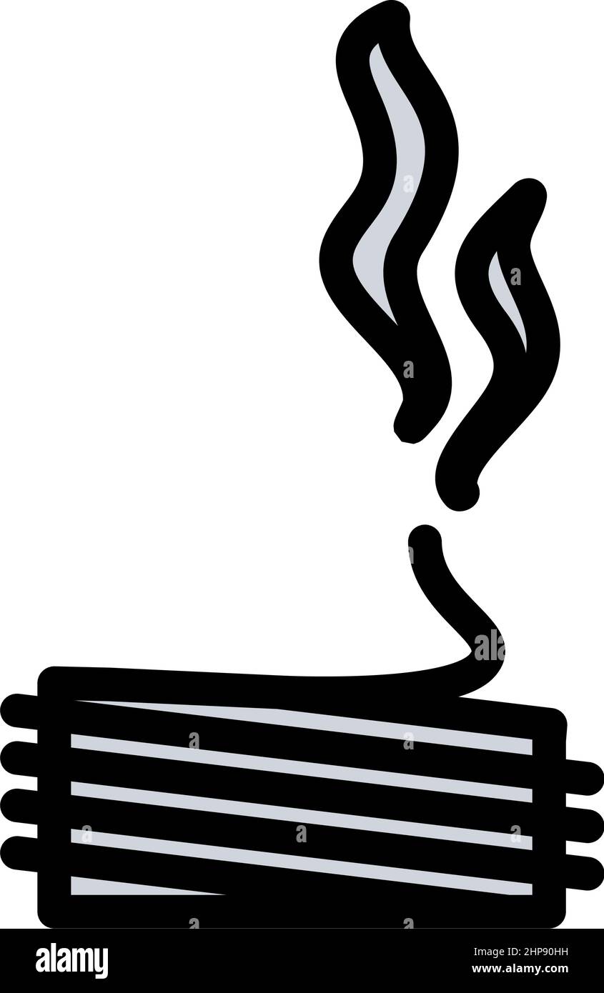Wire coil icon outline Stock Vector Images - Alamy