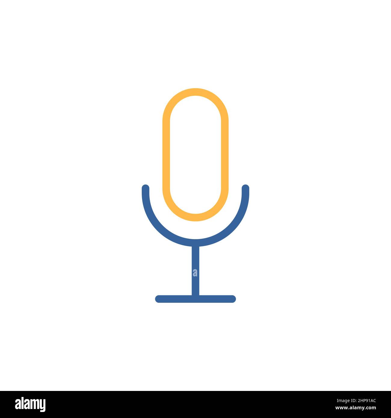 Record microphone mic vector icon Stock Vector Image & Art - Alamy