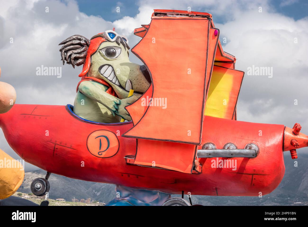 Cartoon paper airplane hi-res stock photography and images - Alamy