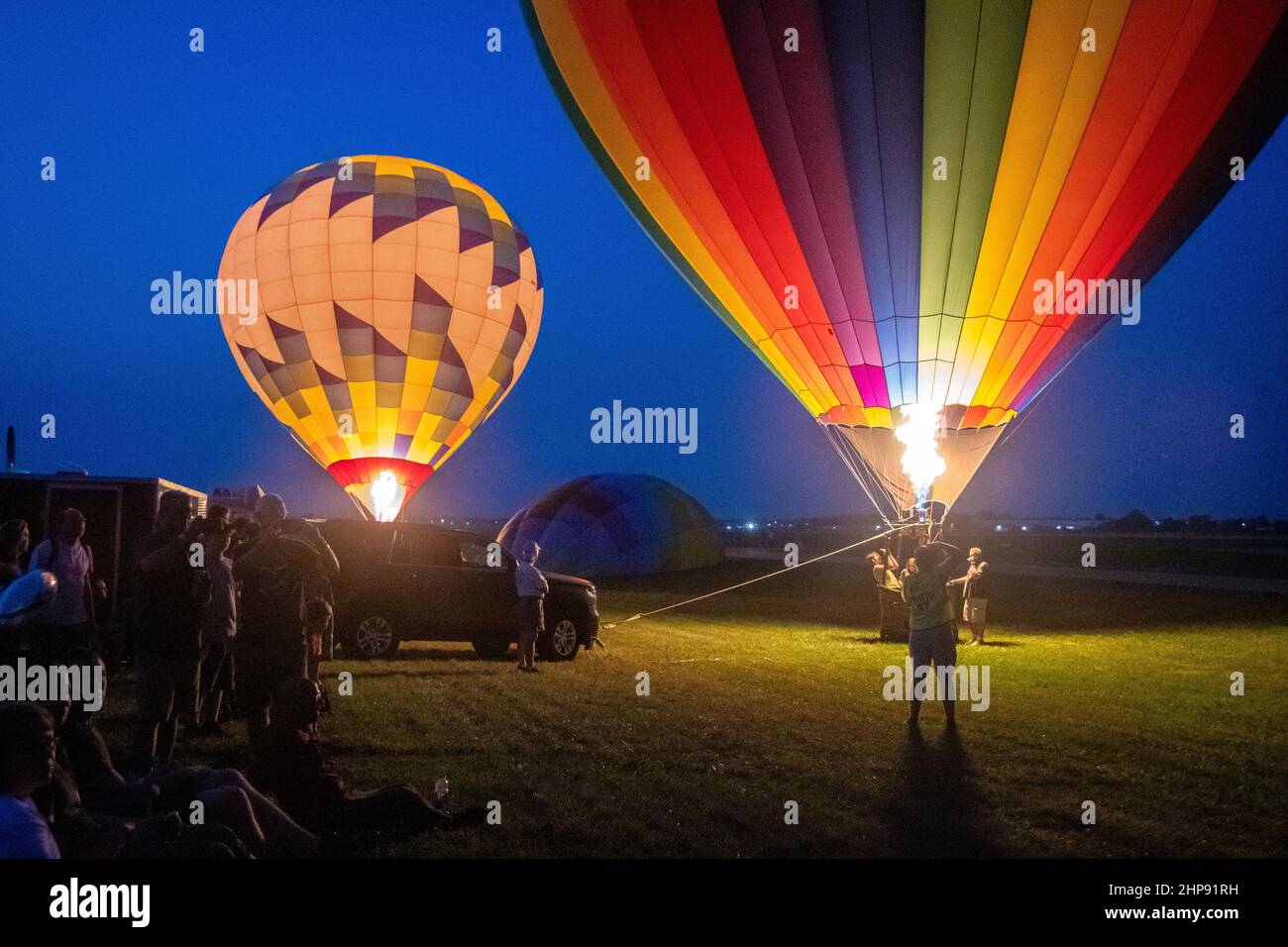 EAA Airventure in Oshkosh WI Stock Photo - Alamy