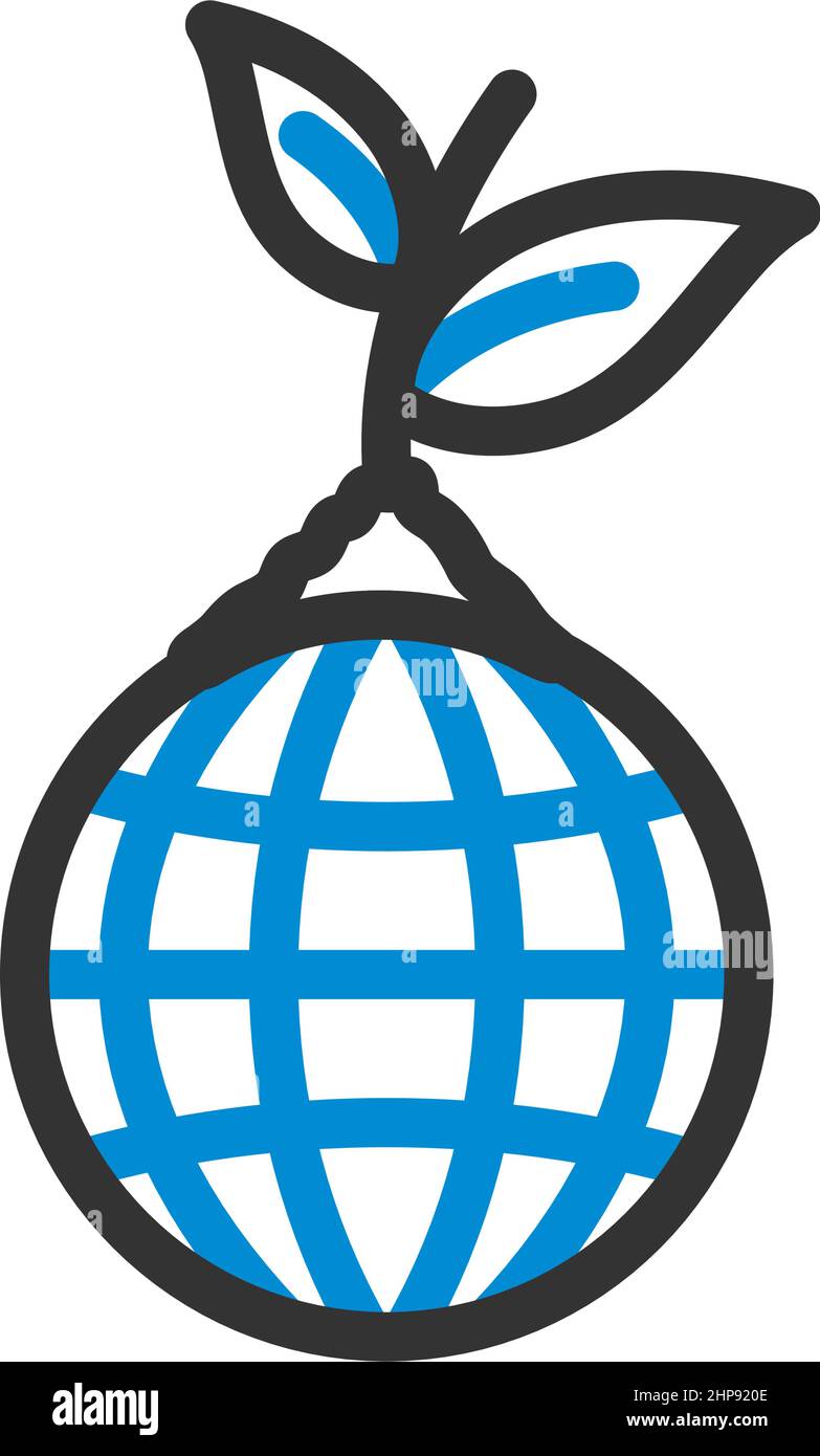 Planet earth color line hi-res stock photography and images - Alamy