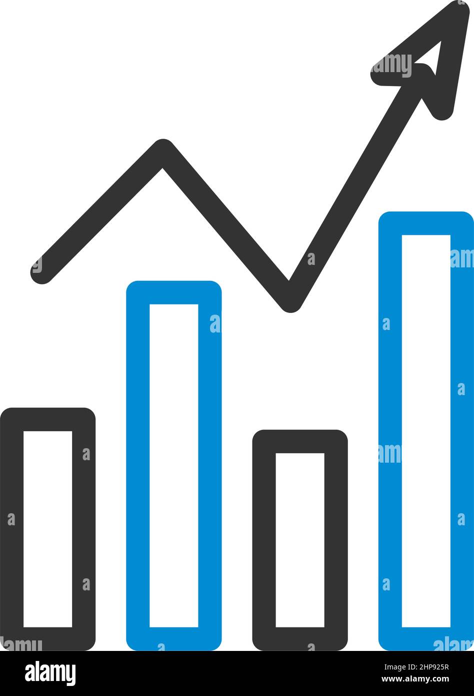 Profit chart icon outline hi-res stock photography and images - Alamy