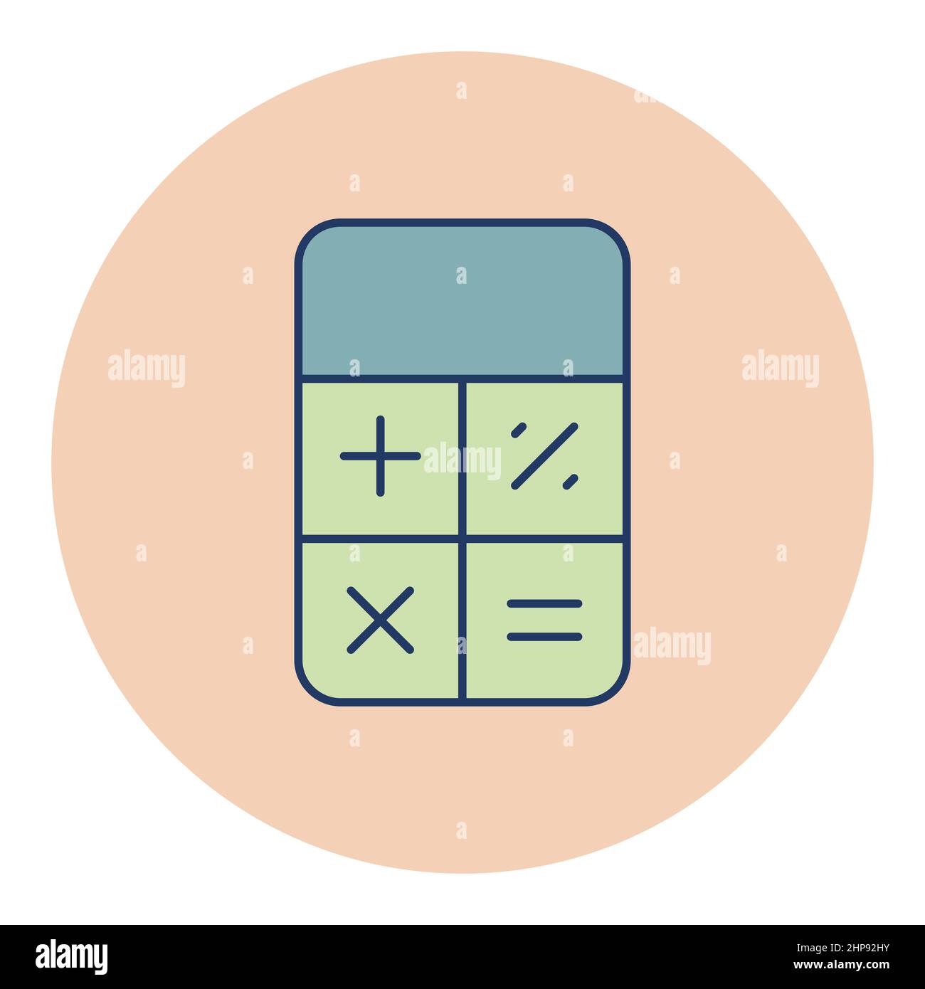 Illustration calculator hi-res stock photography and images - Alamy
