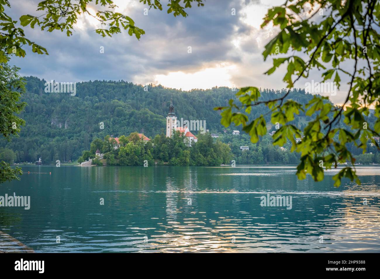 Bled lake fishing hi-res stock photography and images - Alamy