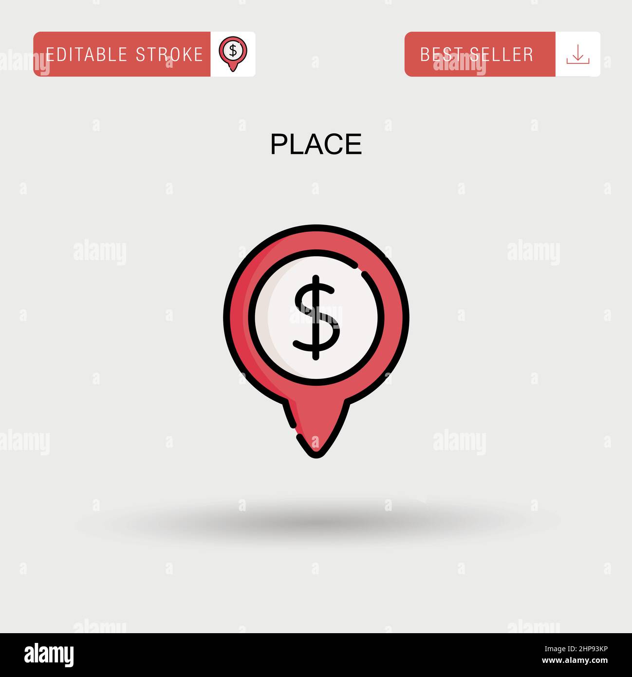 Sign place Stock Vector Images - Alamy