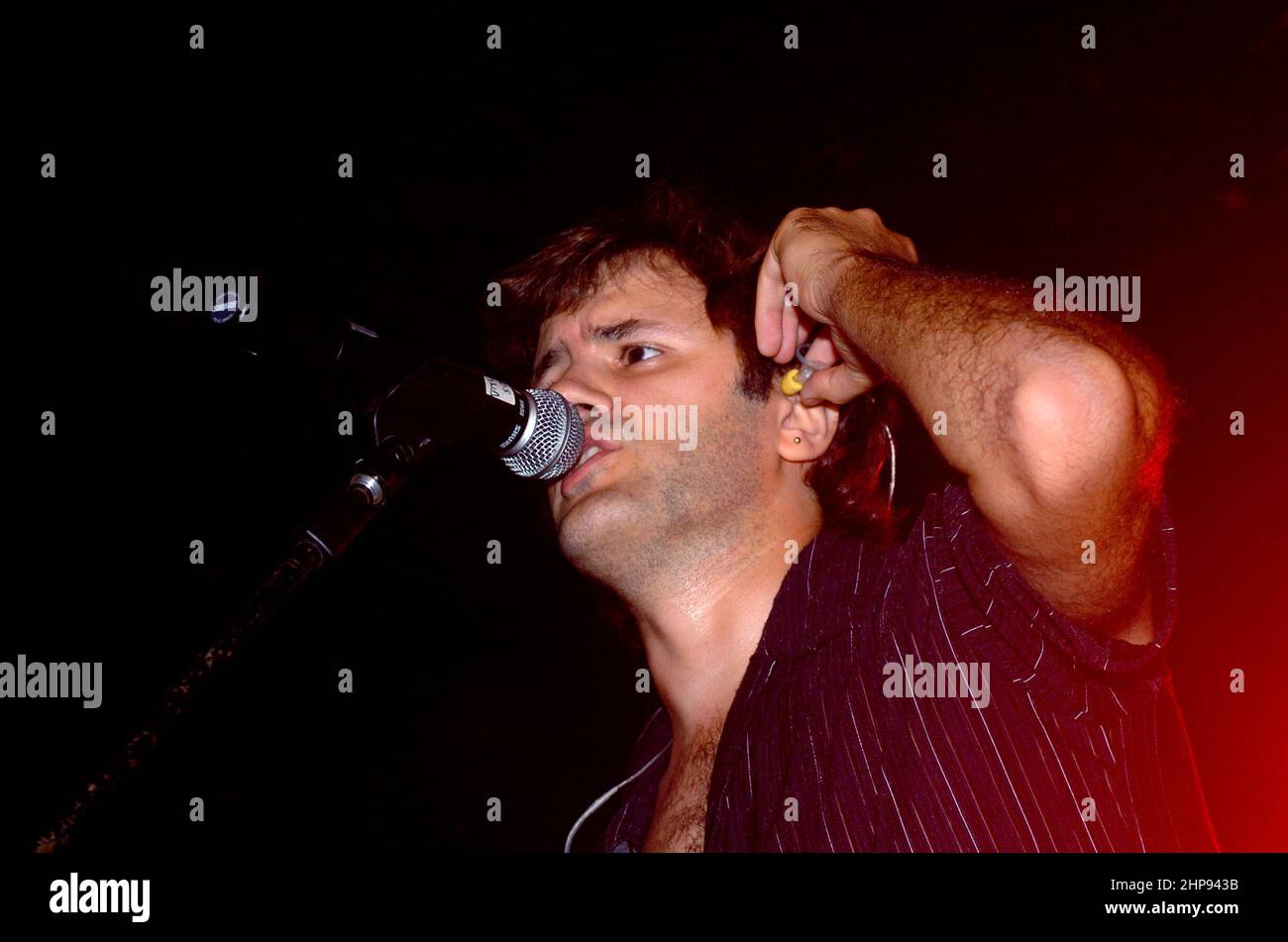 Milan Italy 2003-04-29: Live concert by the Argentina rock band Los ...