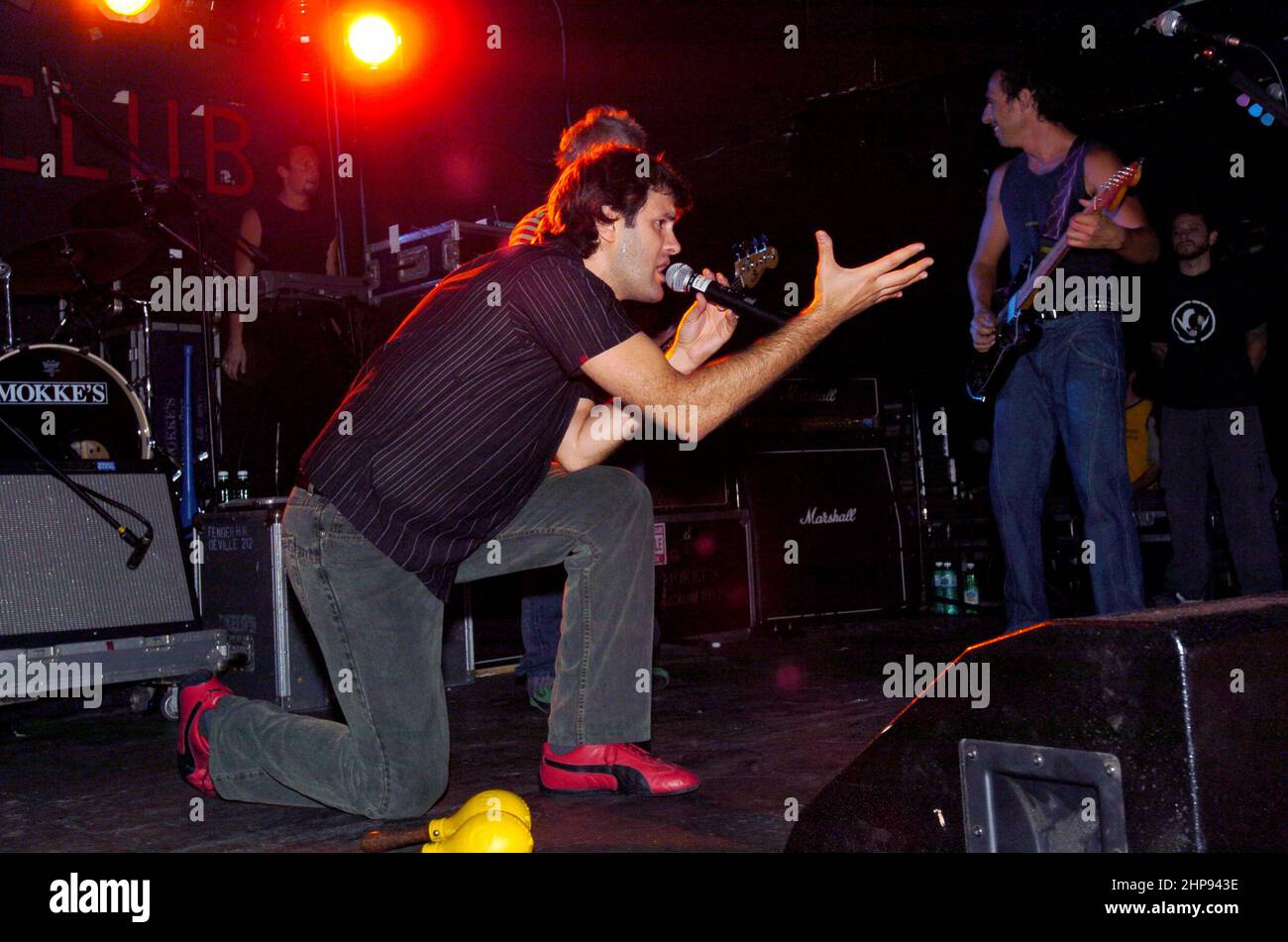 Milan Italy 2003-04-29: Live concert by the Argentina rock band Los ...