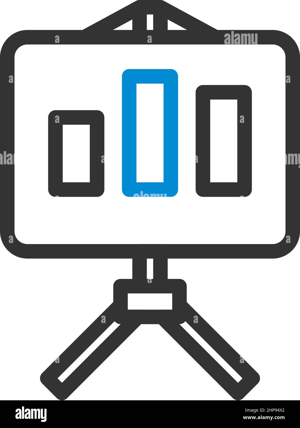 Chart stand Stock Vector Images - Alamy