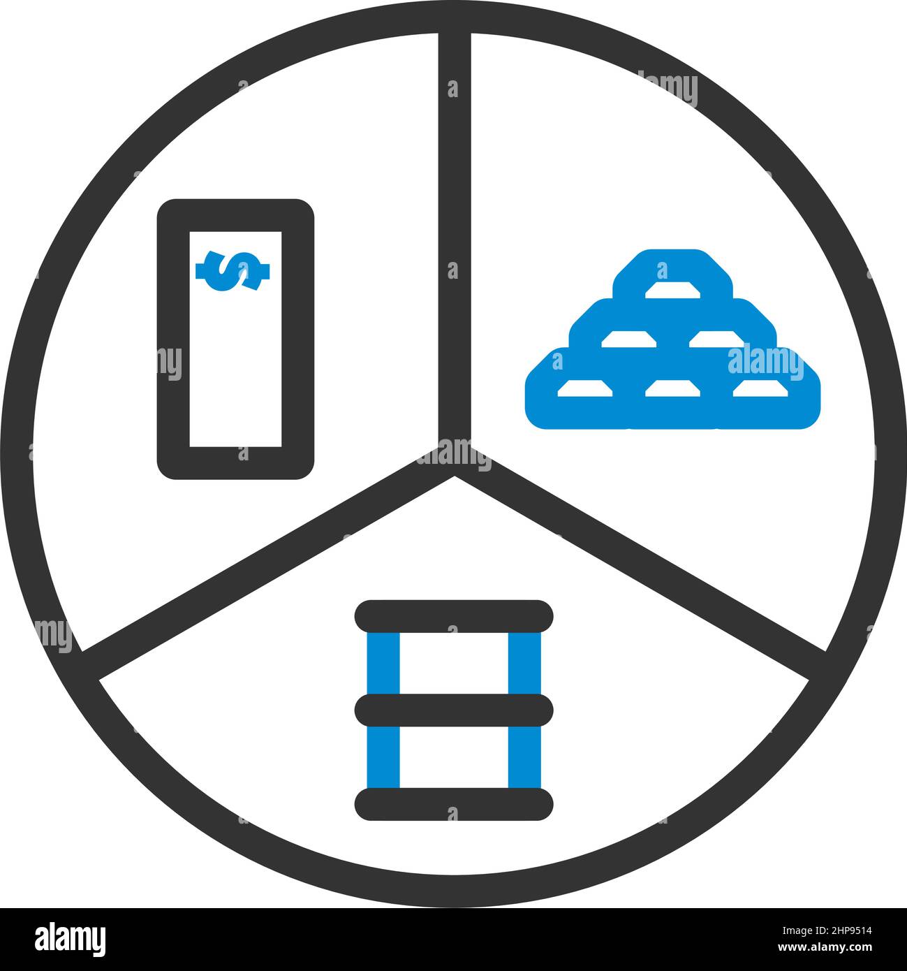 Gold chart Stock Vector Images - Alamy