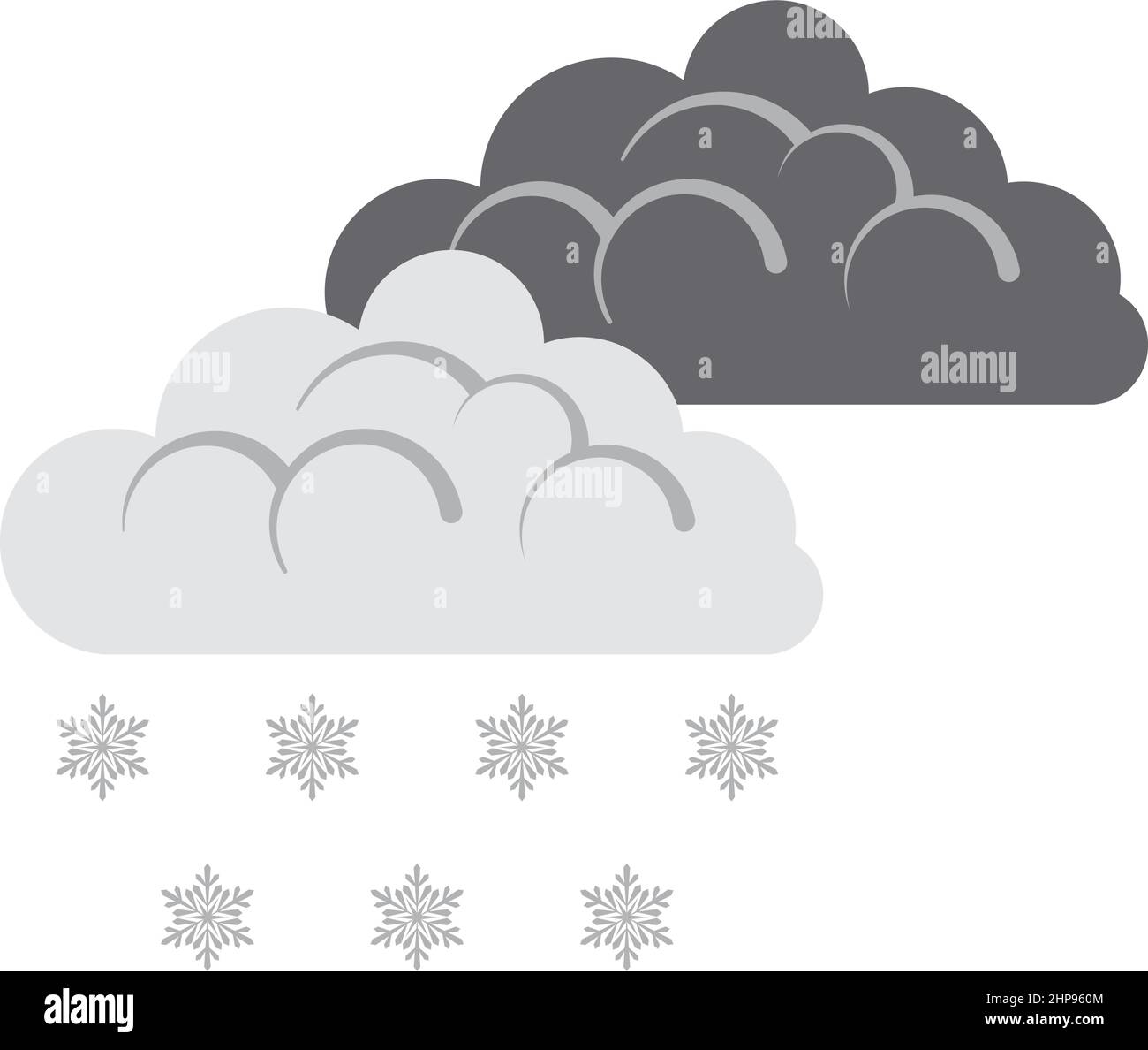 Snow icon hi-res stock photography and images - Alamy