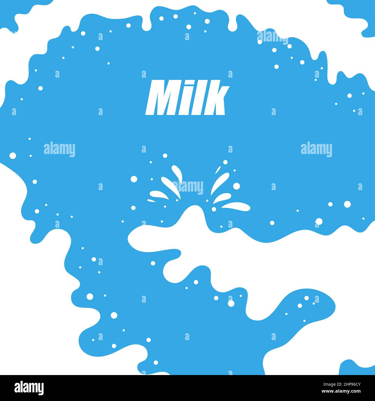 Milk wave Stock Vector Images - Alamy