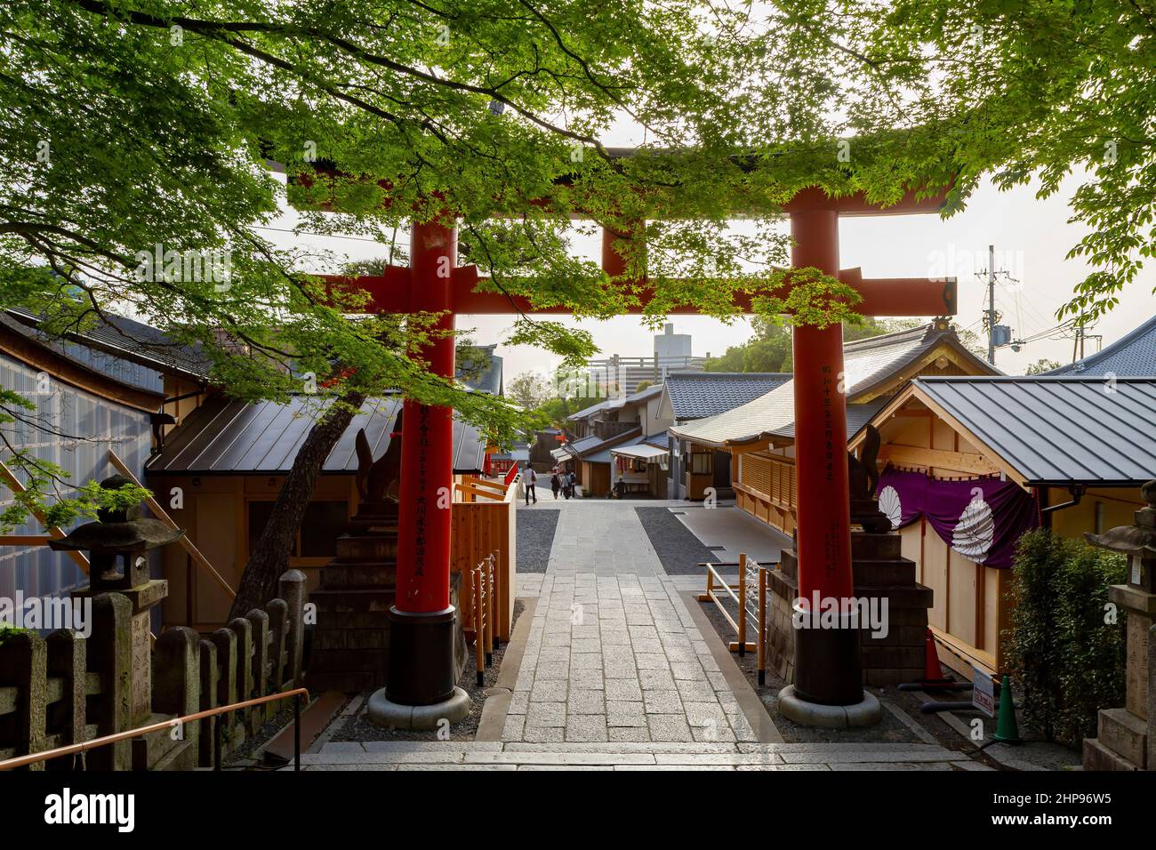 Kyoto, MAY 2 2011 - Entrance of the Senbon Torii of Fushimi Inari ...