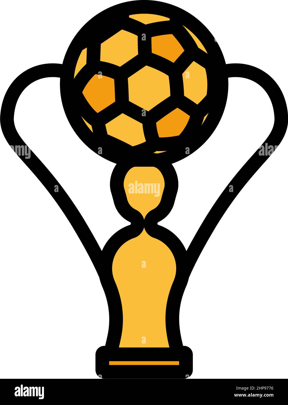 Icon Of Football Cup Stock Vector Image & Art - Alamy