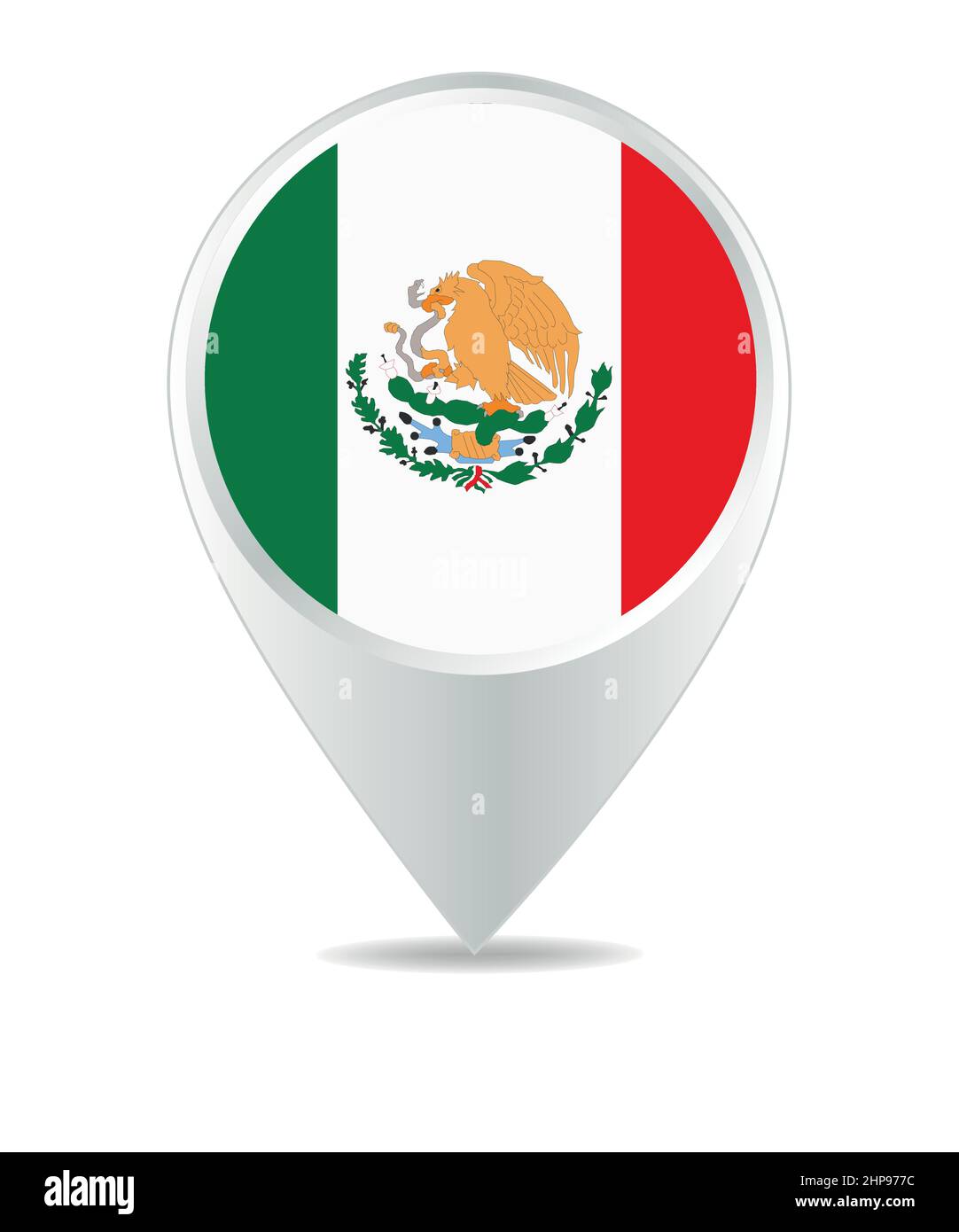 Location Icon for Mexico Stock Vector Image & Art - Alamy
