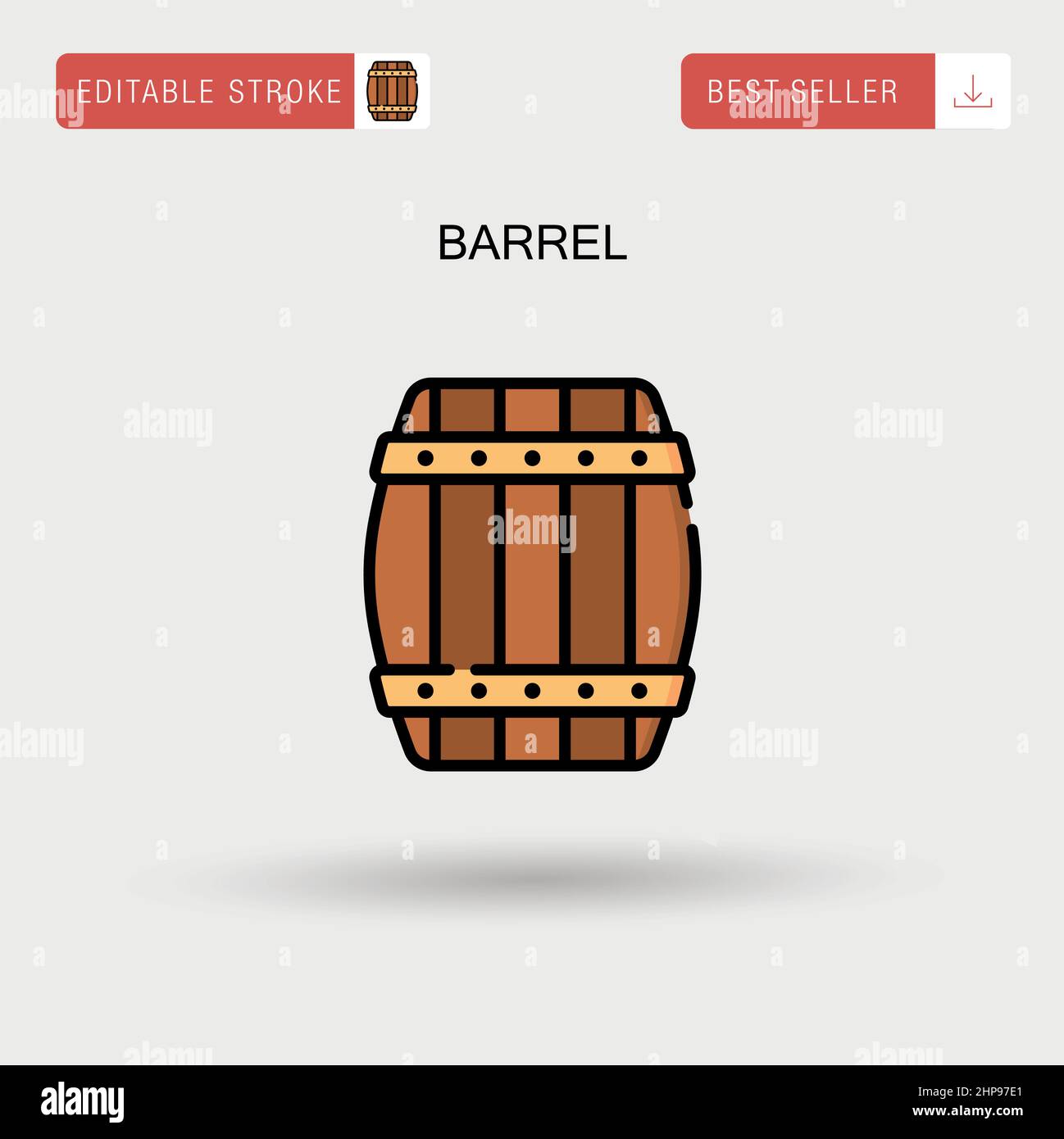 Wooden vat Stock Vector Images - Alamy