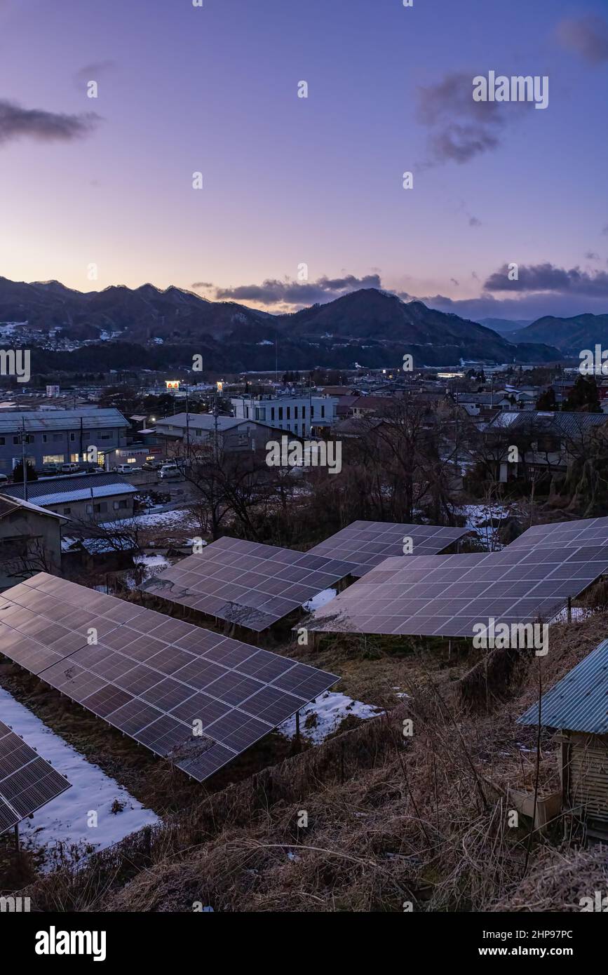 Beautiful view of the countryside in Japan Stock Photo - Alamy