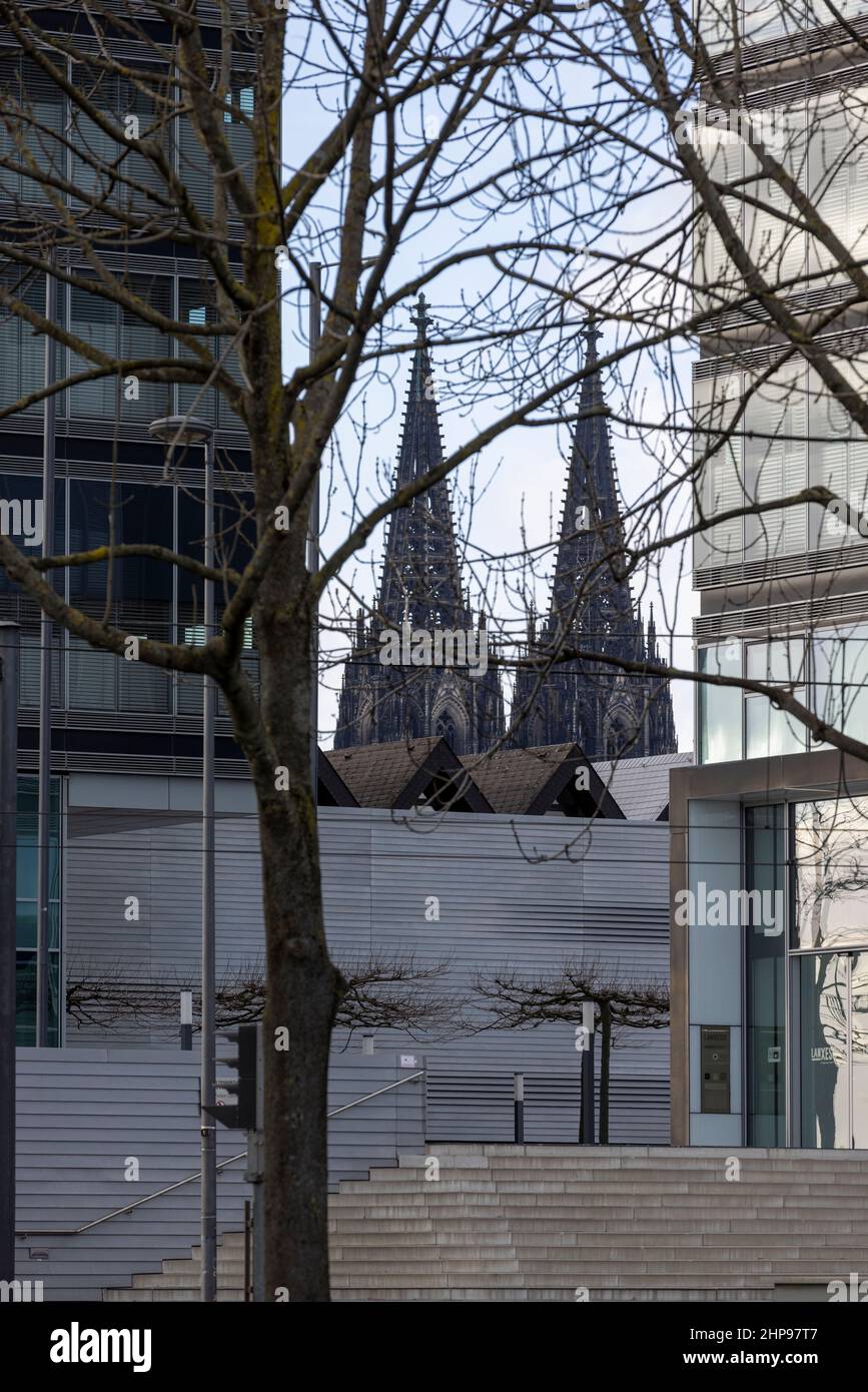 Cologne winter scenery hi-res stock photography and images - Alamy