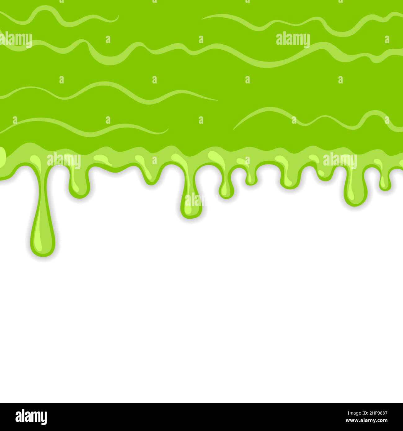 Green slime dripping hi-res stock photography and images - Alamy