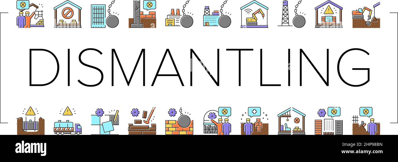 Dismantling wall Stock Vector Images - Alamy