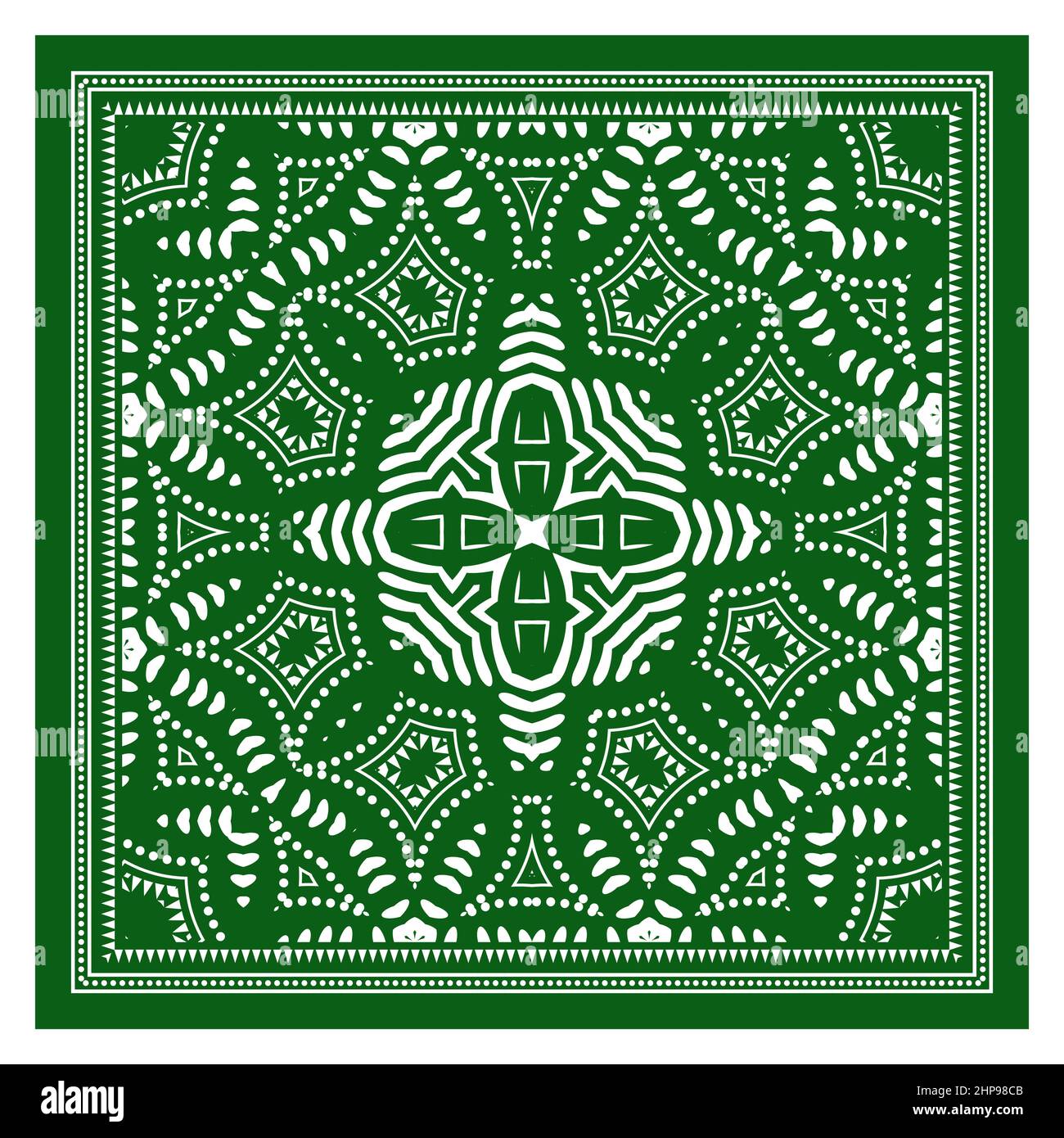 Green Bandana Layouts