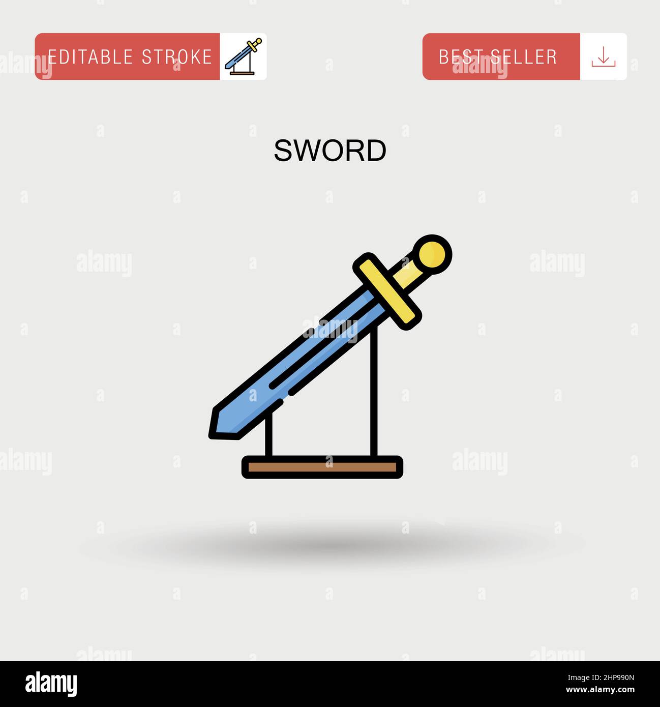 Double edged sword Stock Vector Images - Alamy