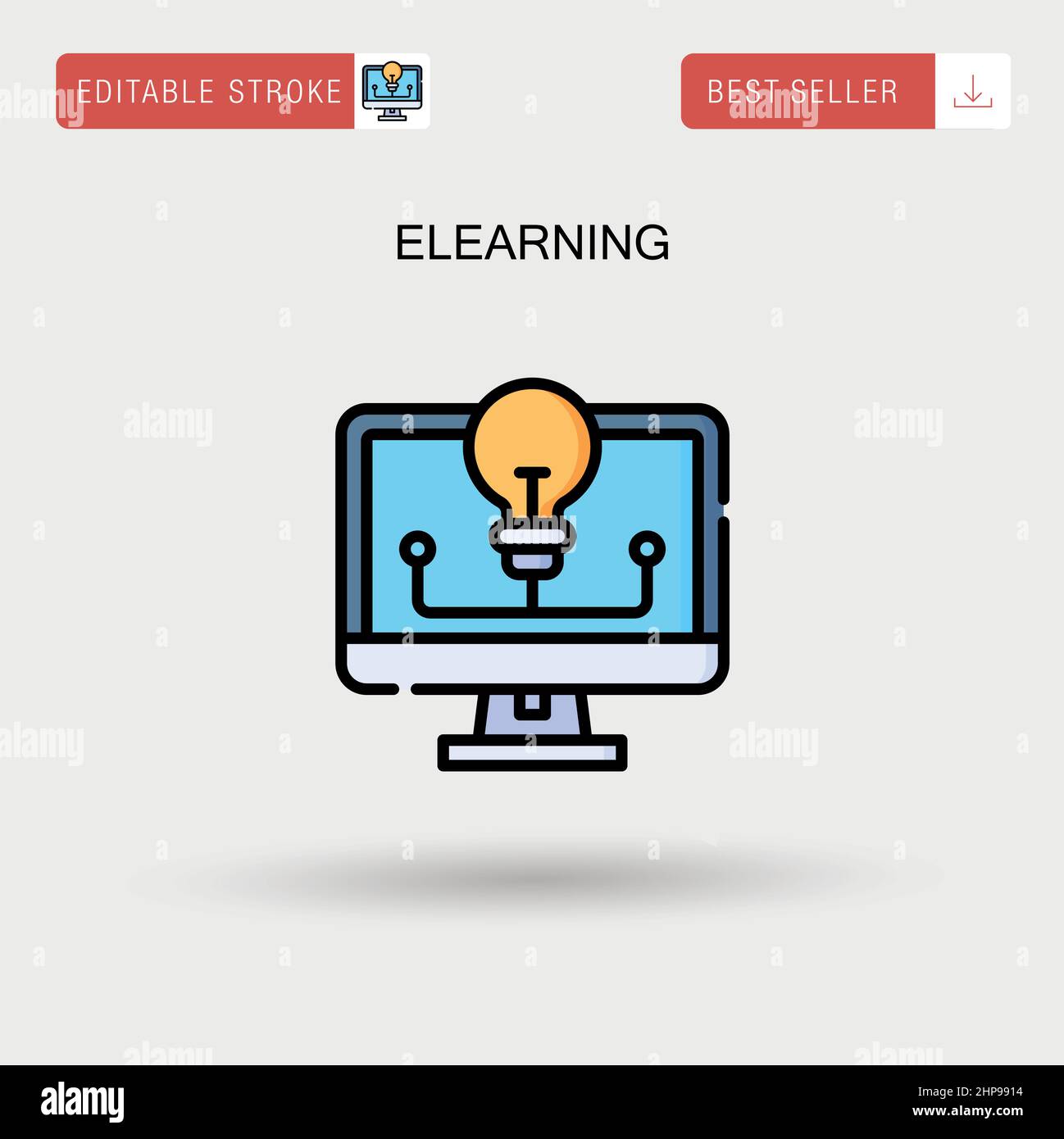 Elearning Stock Vector Images - Alamy