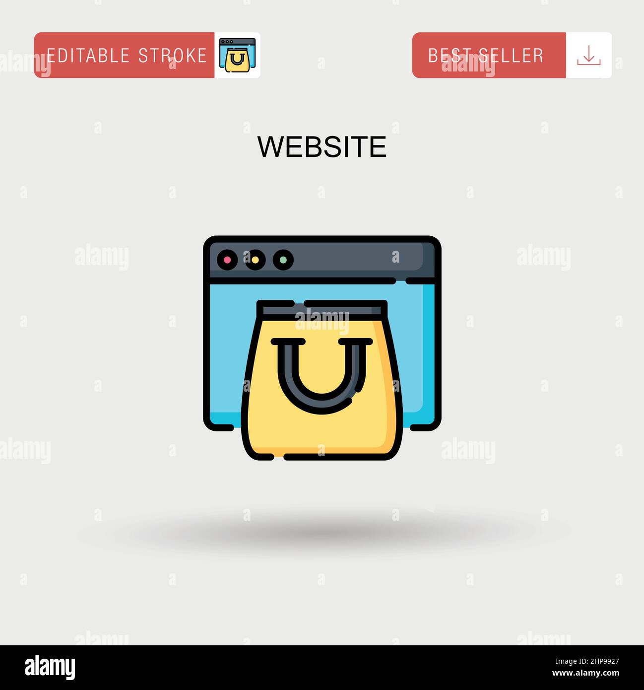 Website simple hi-res stock photography and images - Alamy