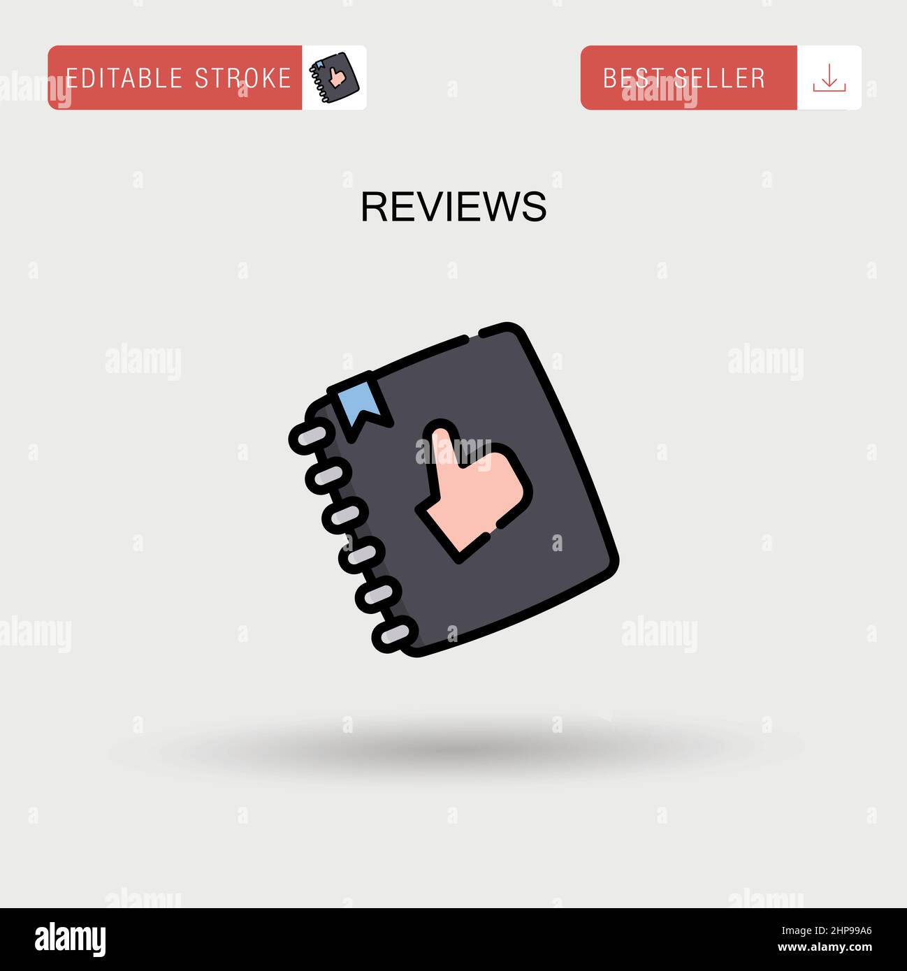 Reviews icon Stock Vector Images - Alamy