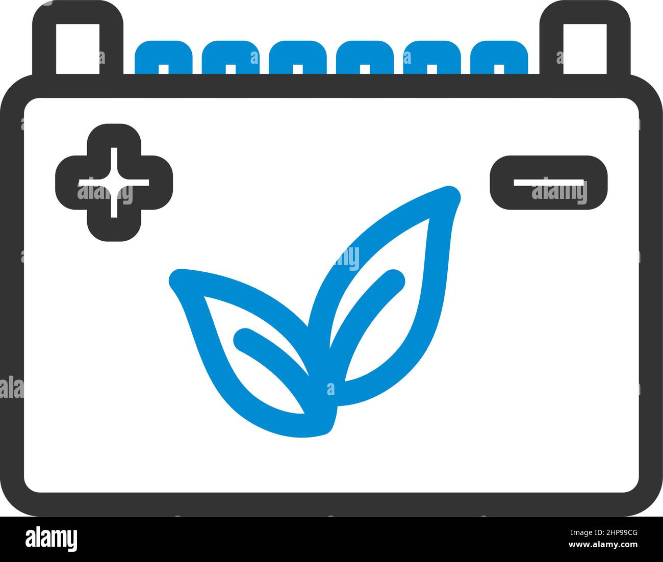 Illustration eco battery icon Stock Vector Images - Alamy